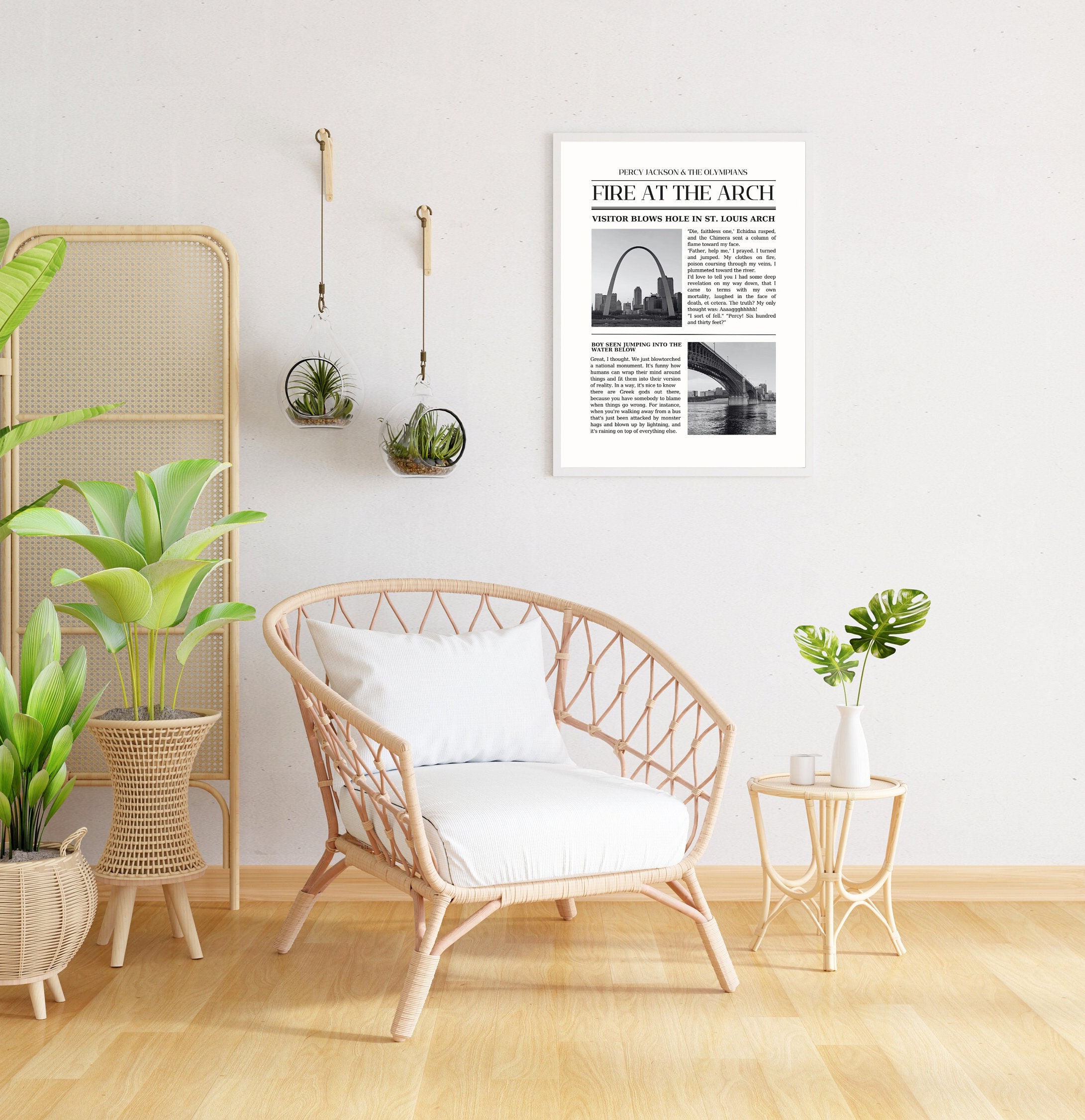 Percy Jackson & the Olympians Poster the Lightning Thief Rick Riordan ...