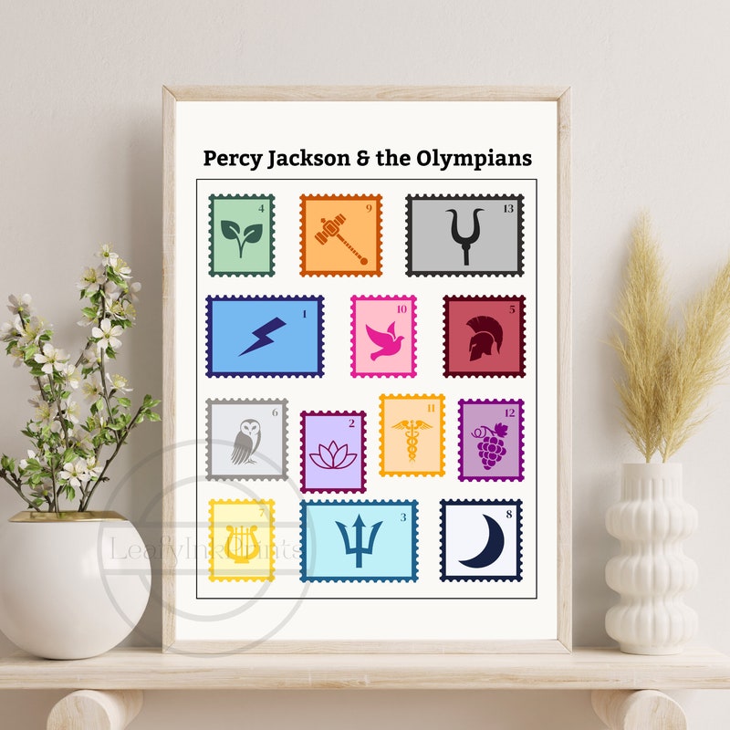 Percy Jackson Poster - Etsy