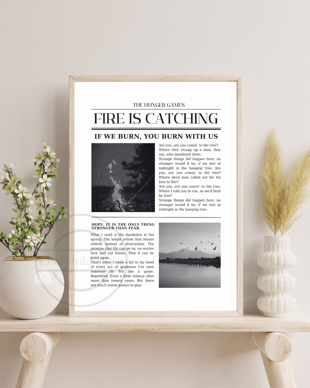 Fire is Catching Poster | the Hunger Games | Suzanne Collins ...