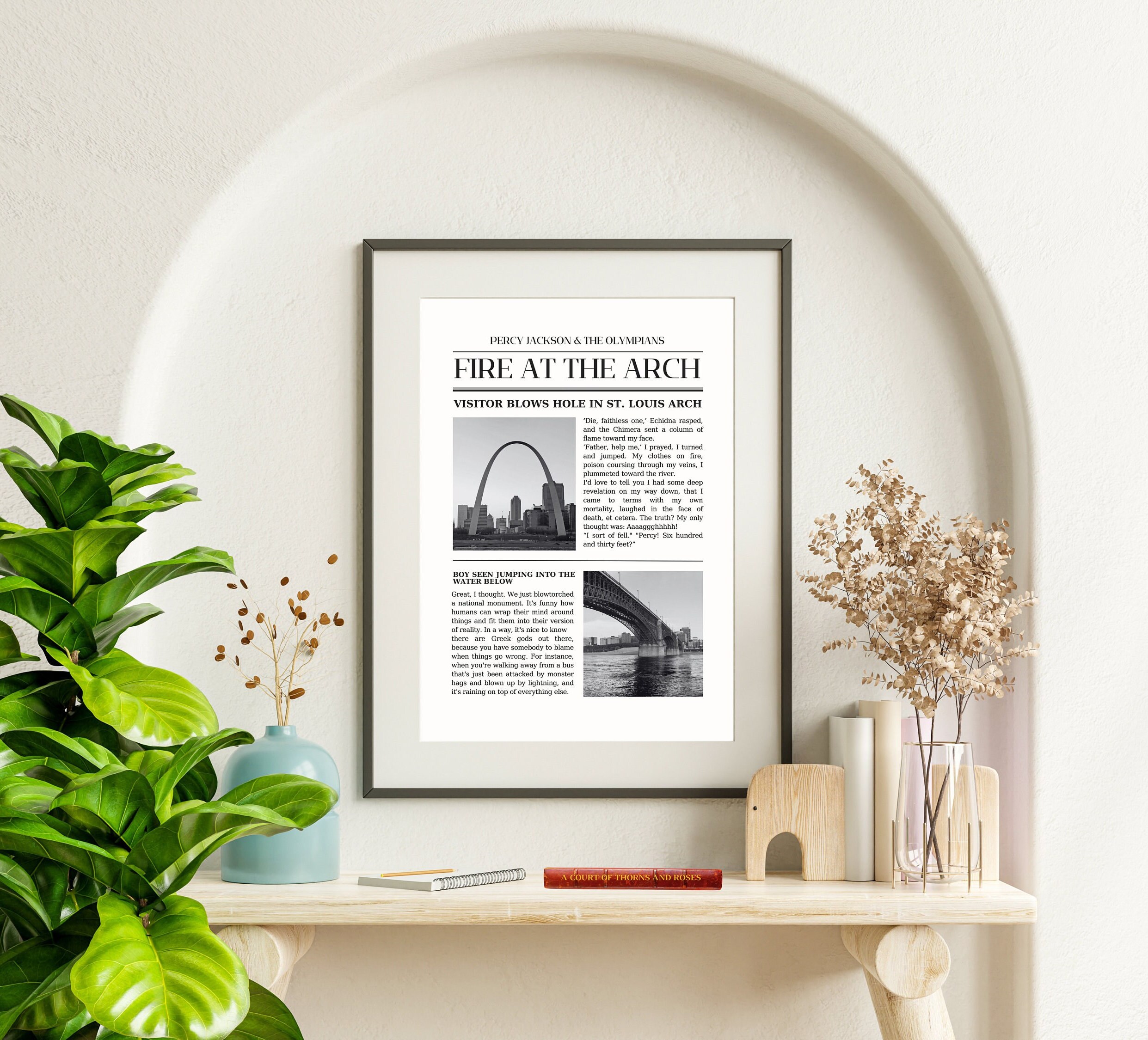 Percy Jackson & the Olympians Poster the Lightning Thief Rick Riordan ...