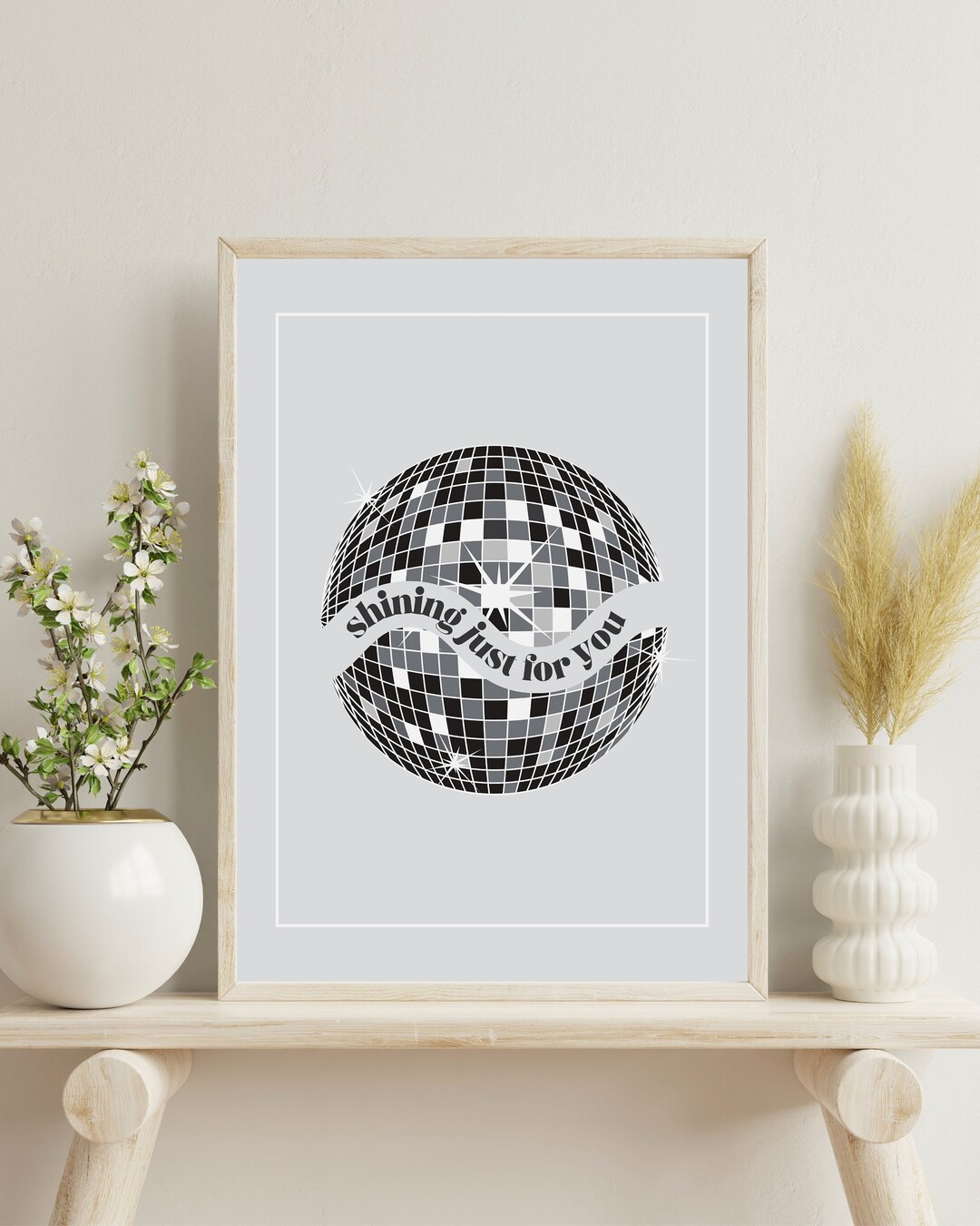Taylor Swift Mirrorball Lyrics Poster | Folklore Album Modern Print ...