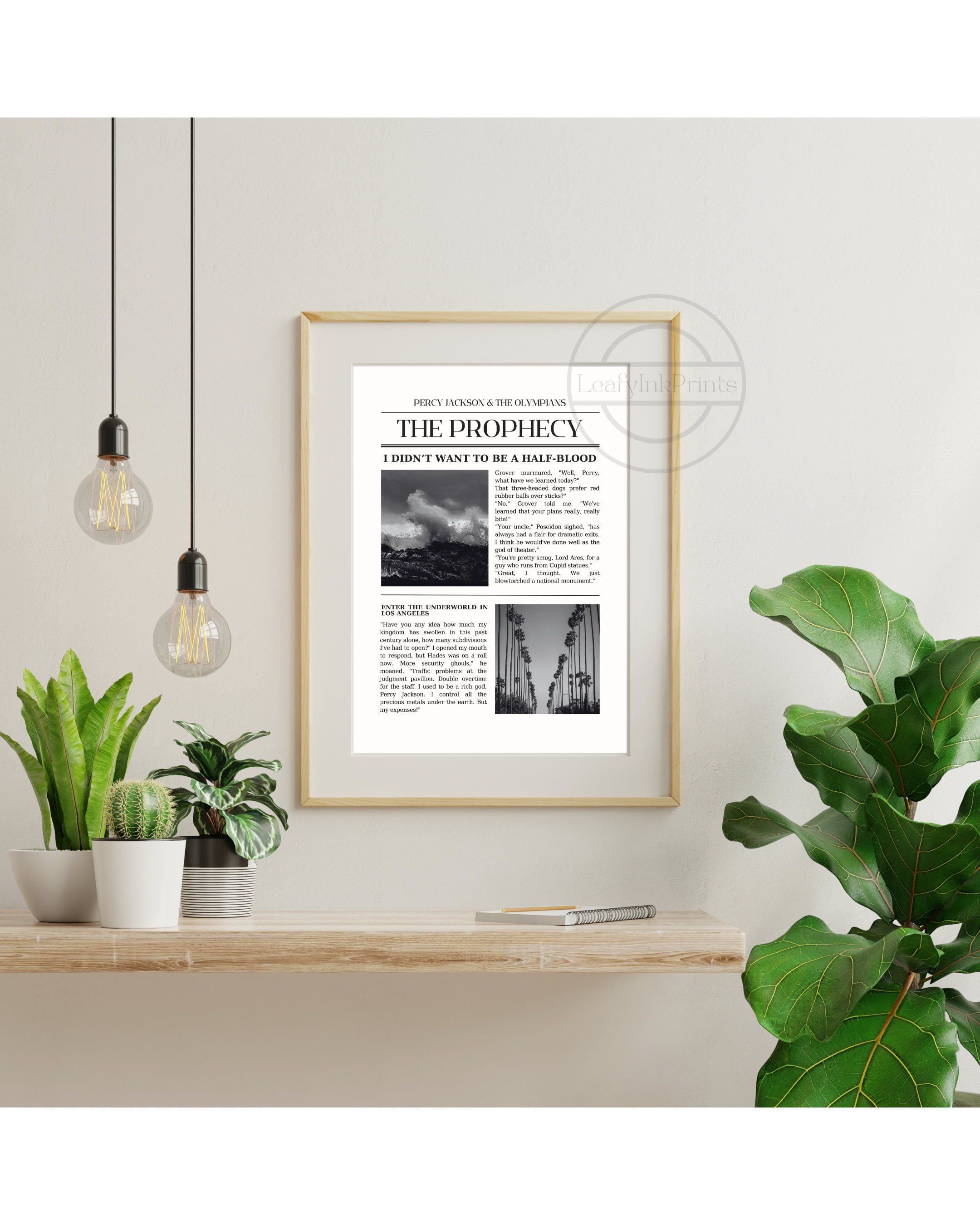 Percy Jackson & the Olympians Poster | the Lightning Thief | Rick ...