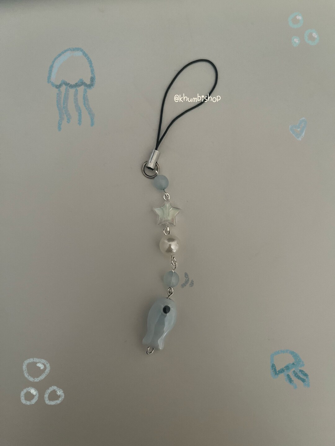 Fish Phone Charm - Etsy
