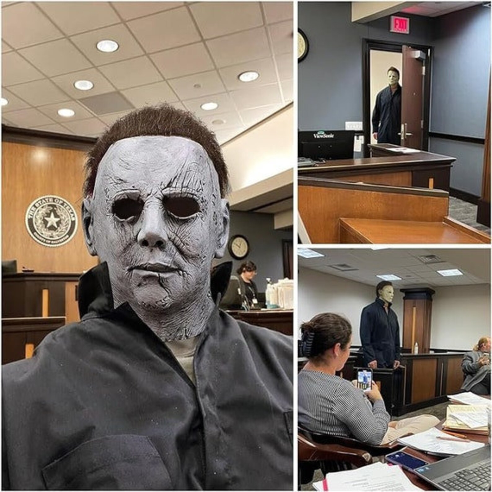Michael Myers Mask Halloween Horror Mask Halloween Costume Cosplay ...