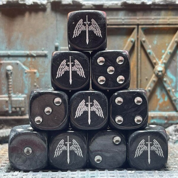 Dark Angels Dice - Etsy