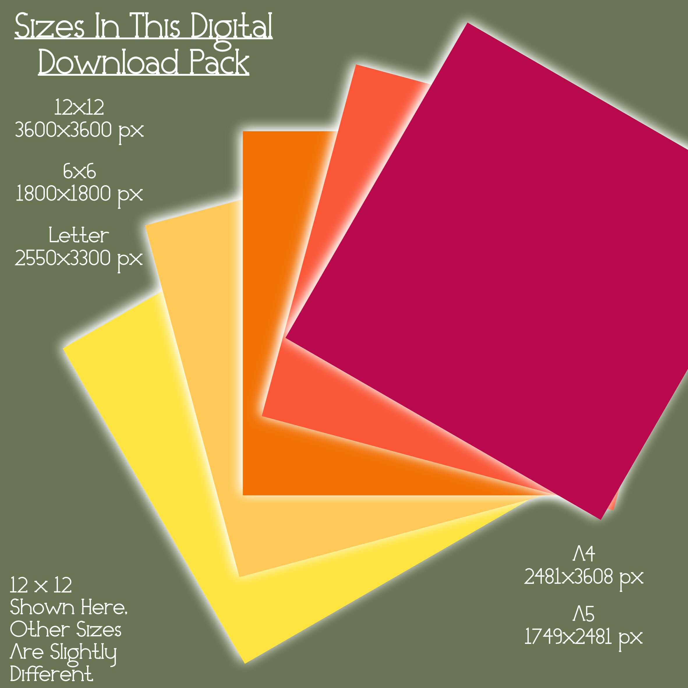 Totally 80s Bright Neon Digital Papers Scrap Book Papers - Etsy