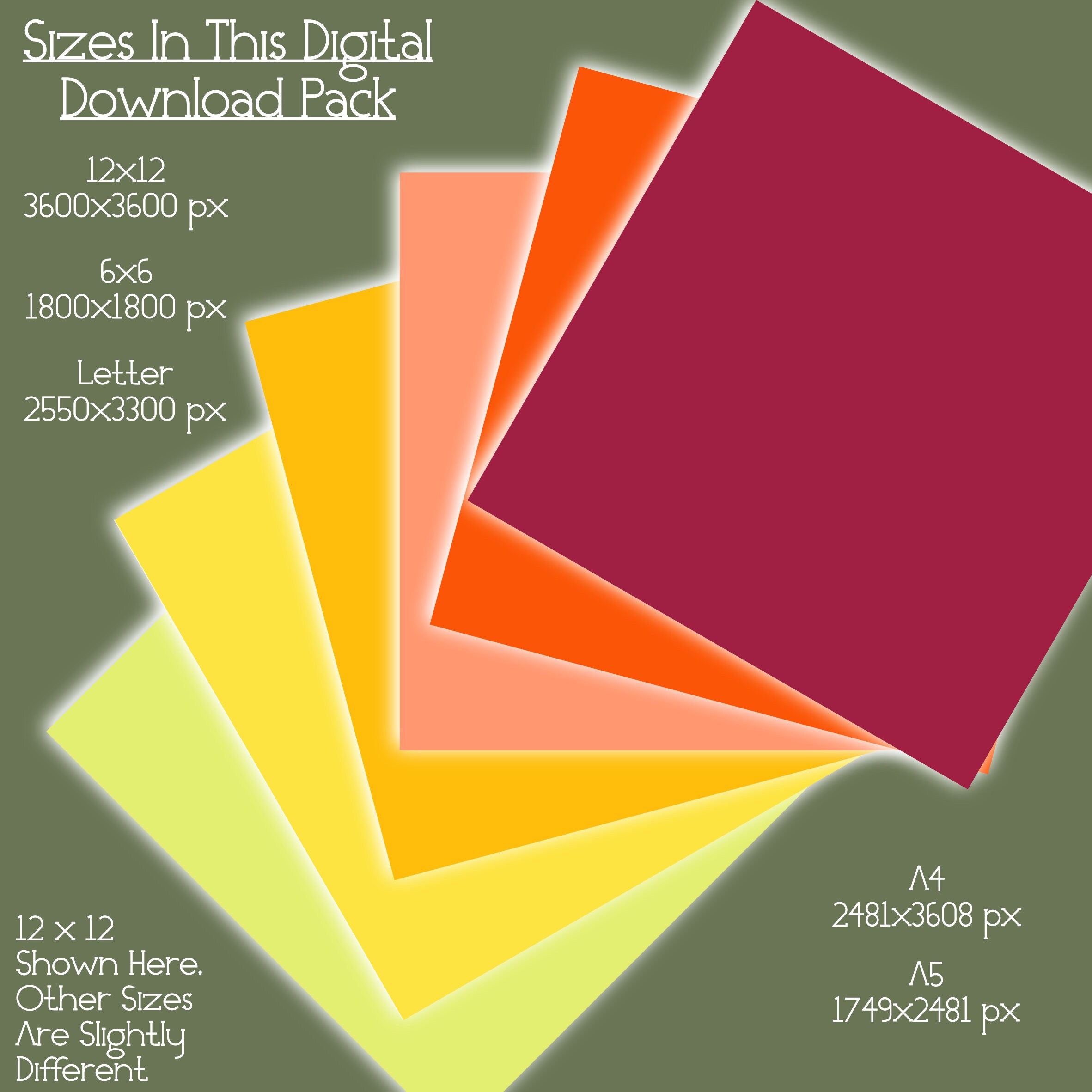 Totally 80s Bright Neon Digital Papers Scrap Book Papers - Etsy