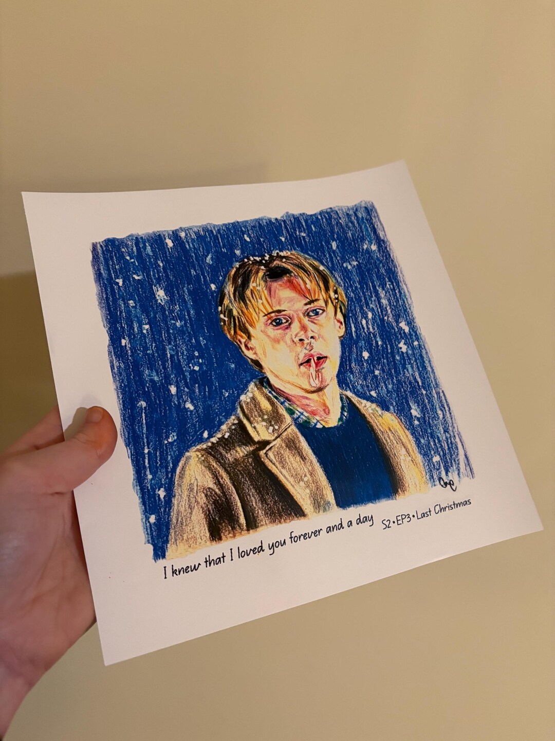 Candy Cane Conrad Fisherc Print - the Summer I Turned Pretty Fanart ...