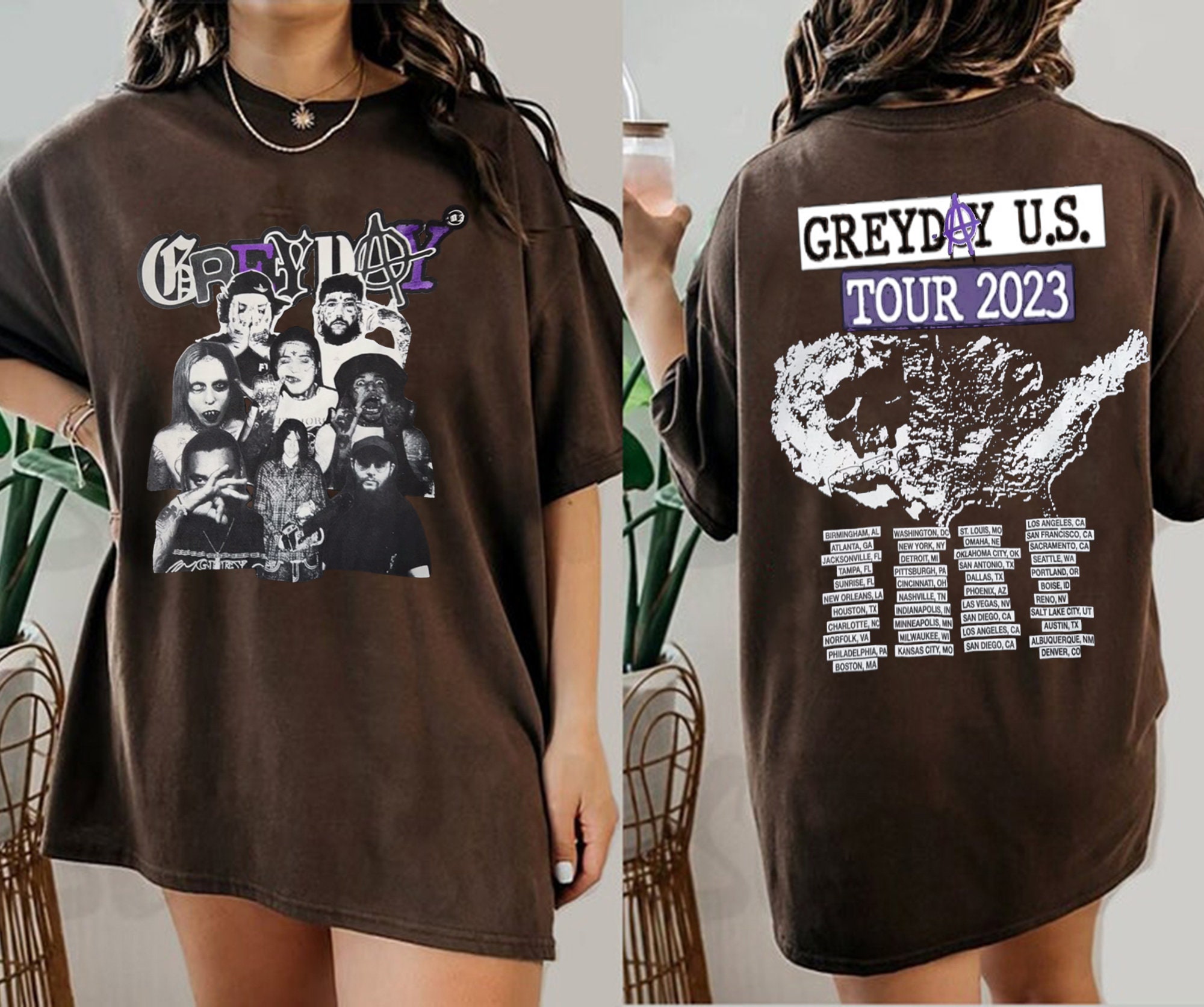 Suicideboys Grey Day Tour 2023 Merch, Tour 2023 Shirt sold by Adorable ...
