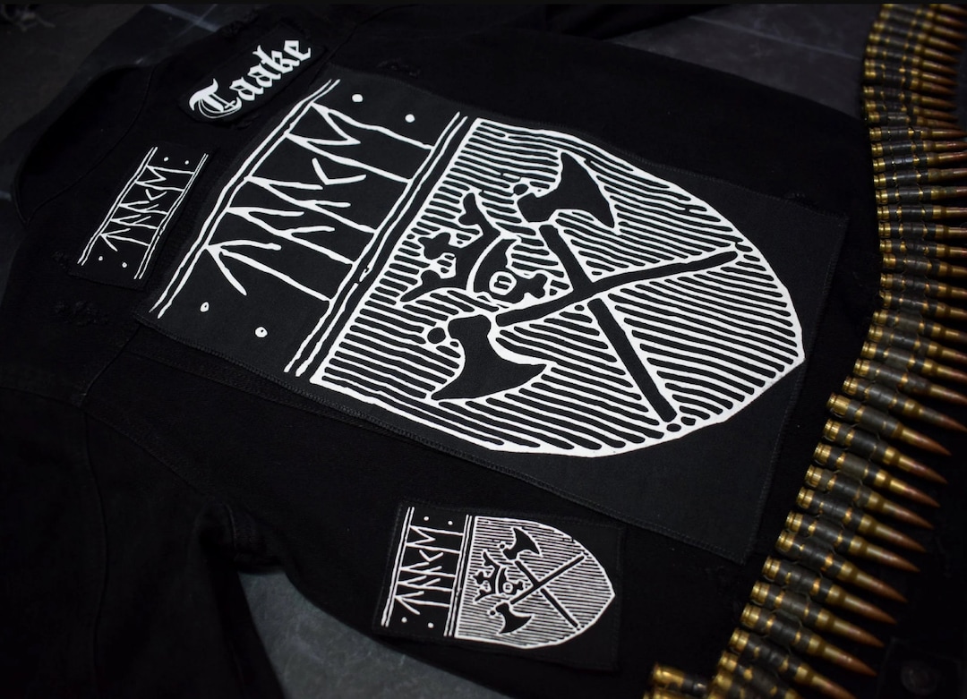 Pack of Patches - Taake Big Back Patch ⇹ Black Metal Pack Parches ⇹ ...