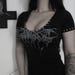 Camiseta Con Tachuelas De Metal Negro De Darkthrone - Etsy