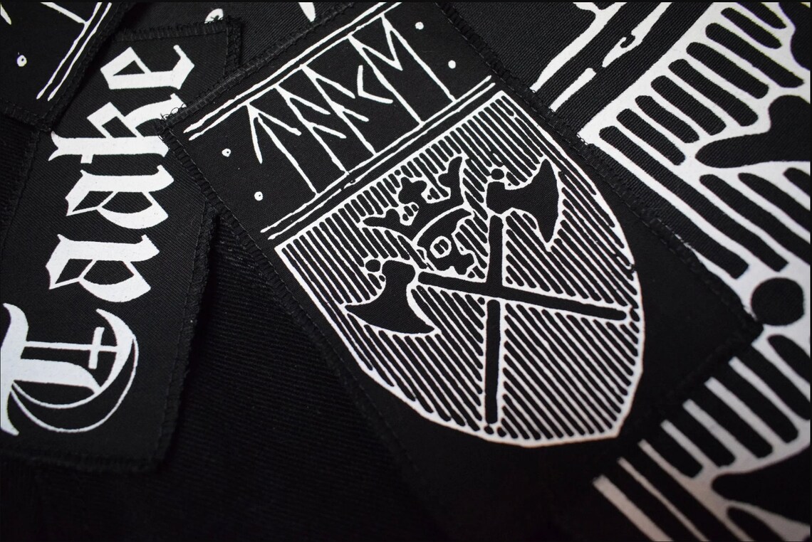 Pack of Patches - Taake Big Back Patch ⇹ Black Metal Pack Parches ⇹ ...