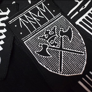 Pack of Patches - Taake Big Back Patch ⇹ Black Metal Pack Parches ⇹ ...