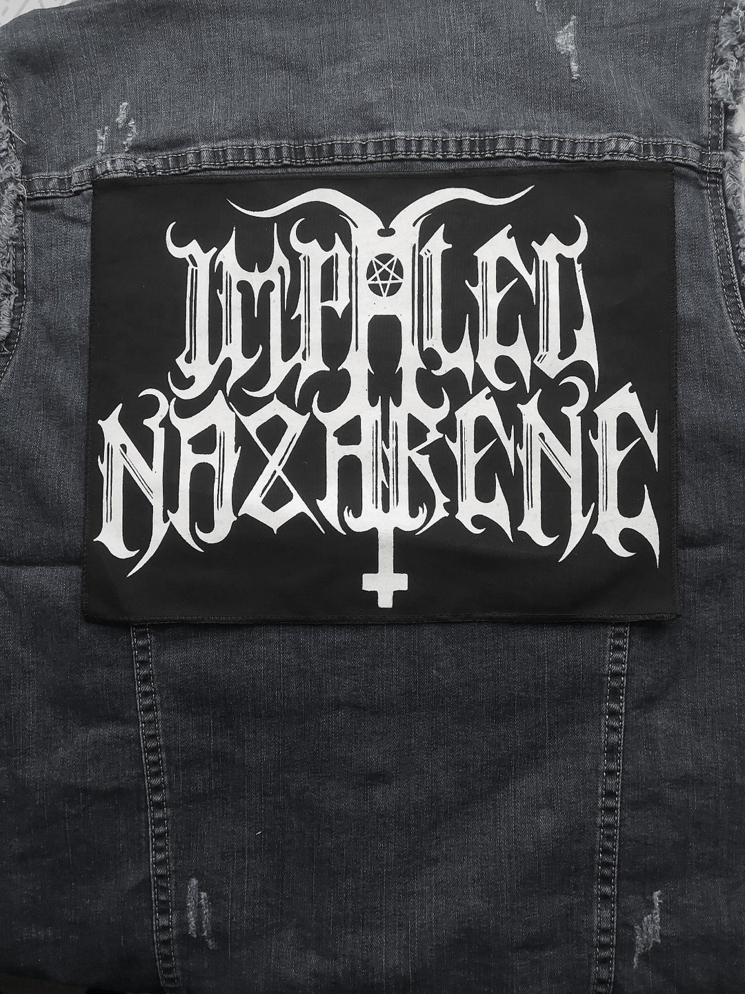 Impaled Nazarene Big Back Patch ⇹impaled Nazarene Black Metal Patch ⇹ ...