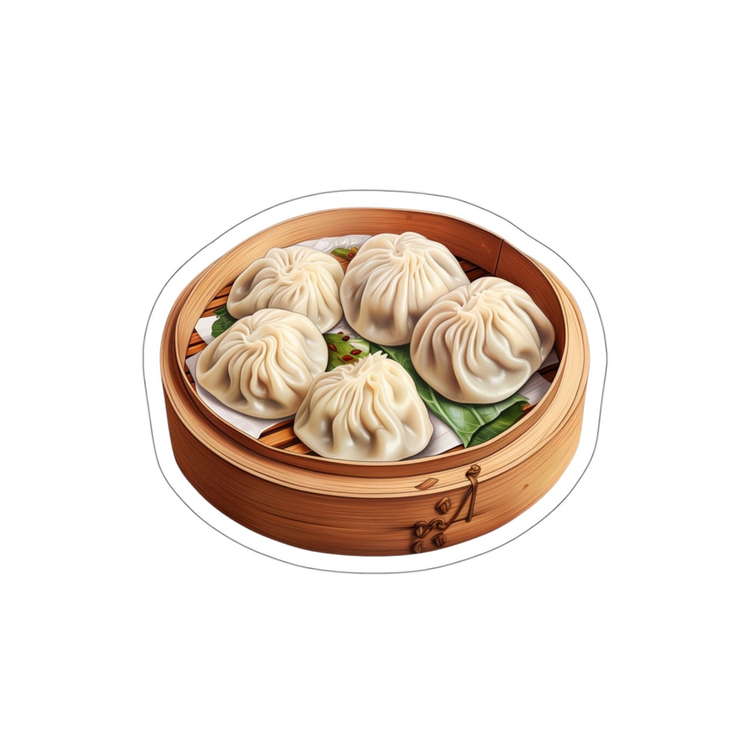 Xiao Long Bao Dumplings Kiss-cut Stickers - Etsy