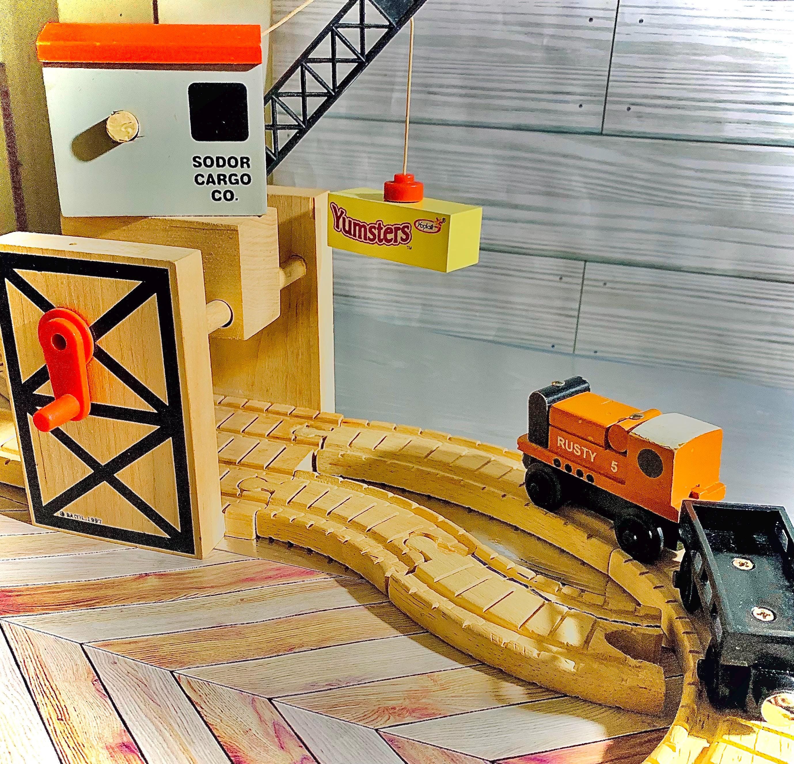 Sodor Cargo Co. Crane(1997) - Thomas Wooden Railway - Etsy