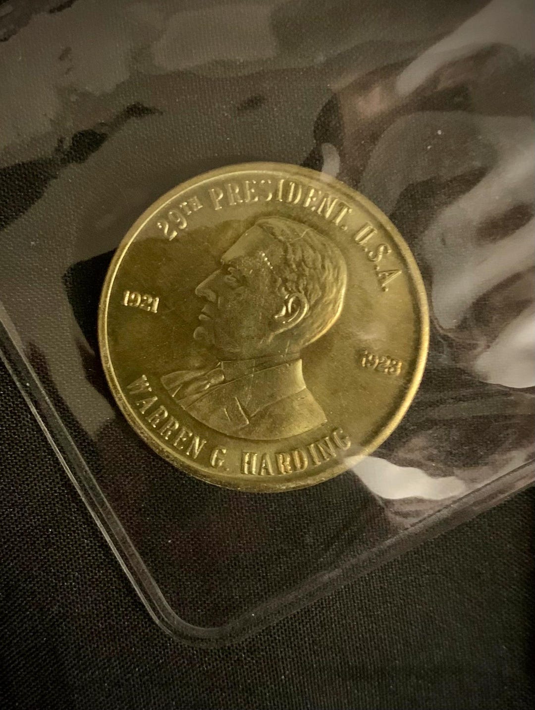 1997 Warren G. Harding Readers Digest Commemorative Coin for Collectors ...