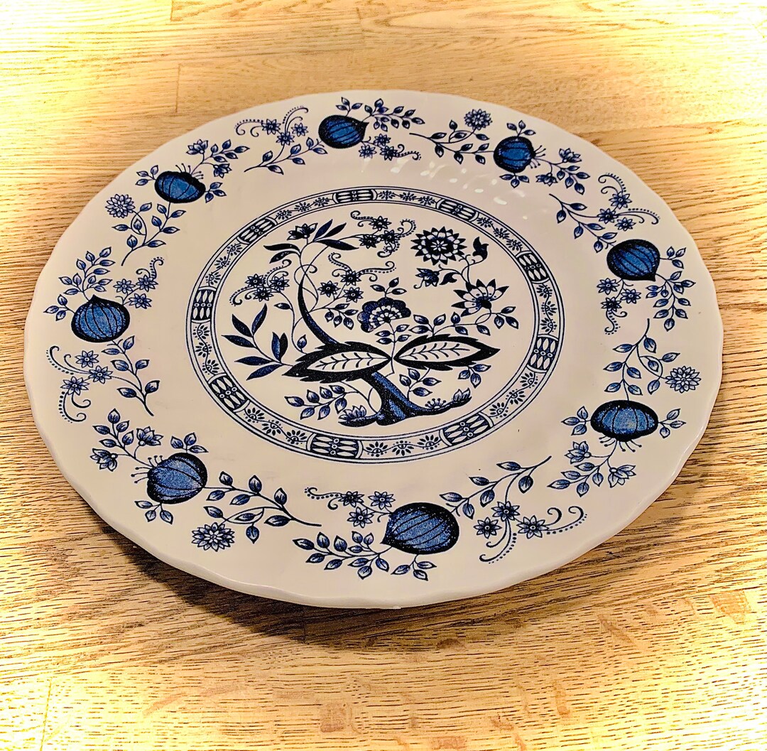 Royal Wessex Blue Onion by Churchill Onion Pattern Made in England - Etsy