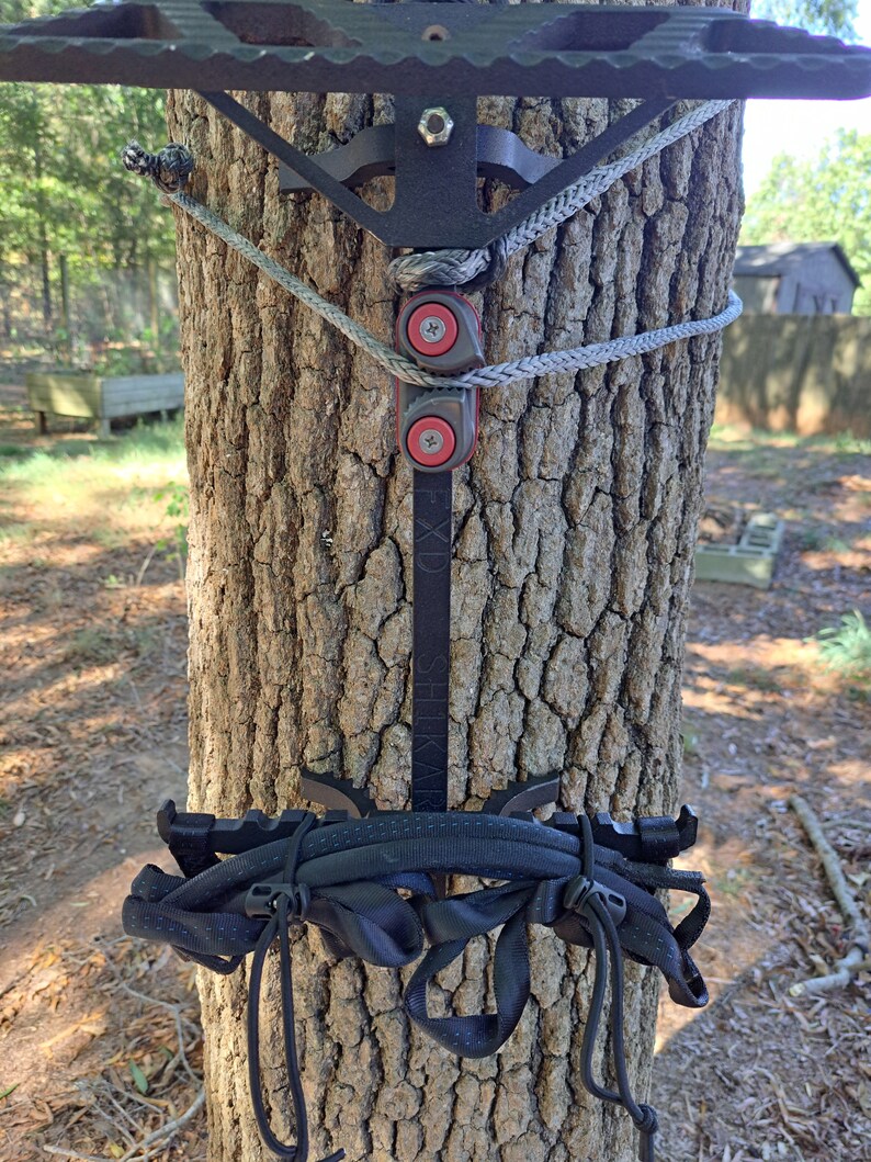 Gear Keeper/tie for Climbing Stick Aiders for Saddle Hunting - Etsy