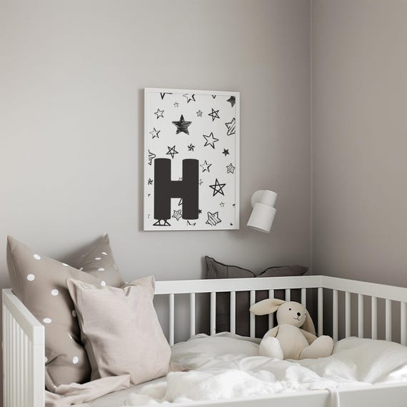 Letter H Template For A Baby Shower