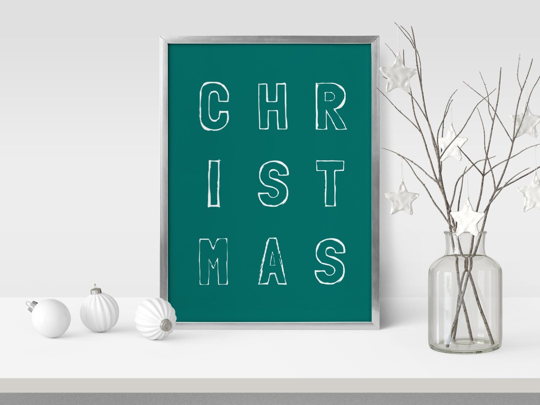 Christmas Printable, Holiday Decor, Christmas Sign, Gallery Wall Art ...