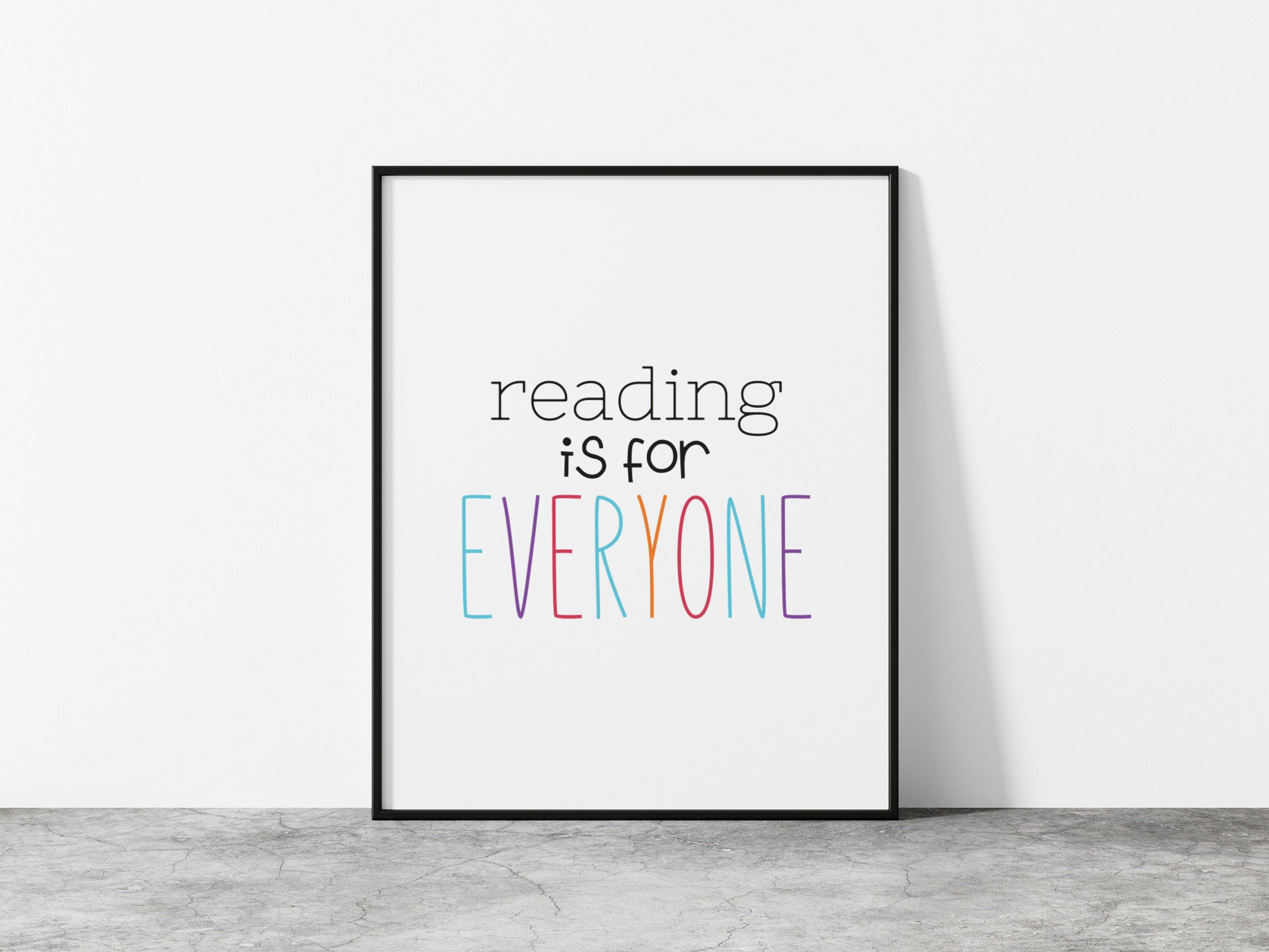 Kids Book Nook Set of 6 Prints, Reading Nook Wall Art, Reading Corner ...