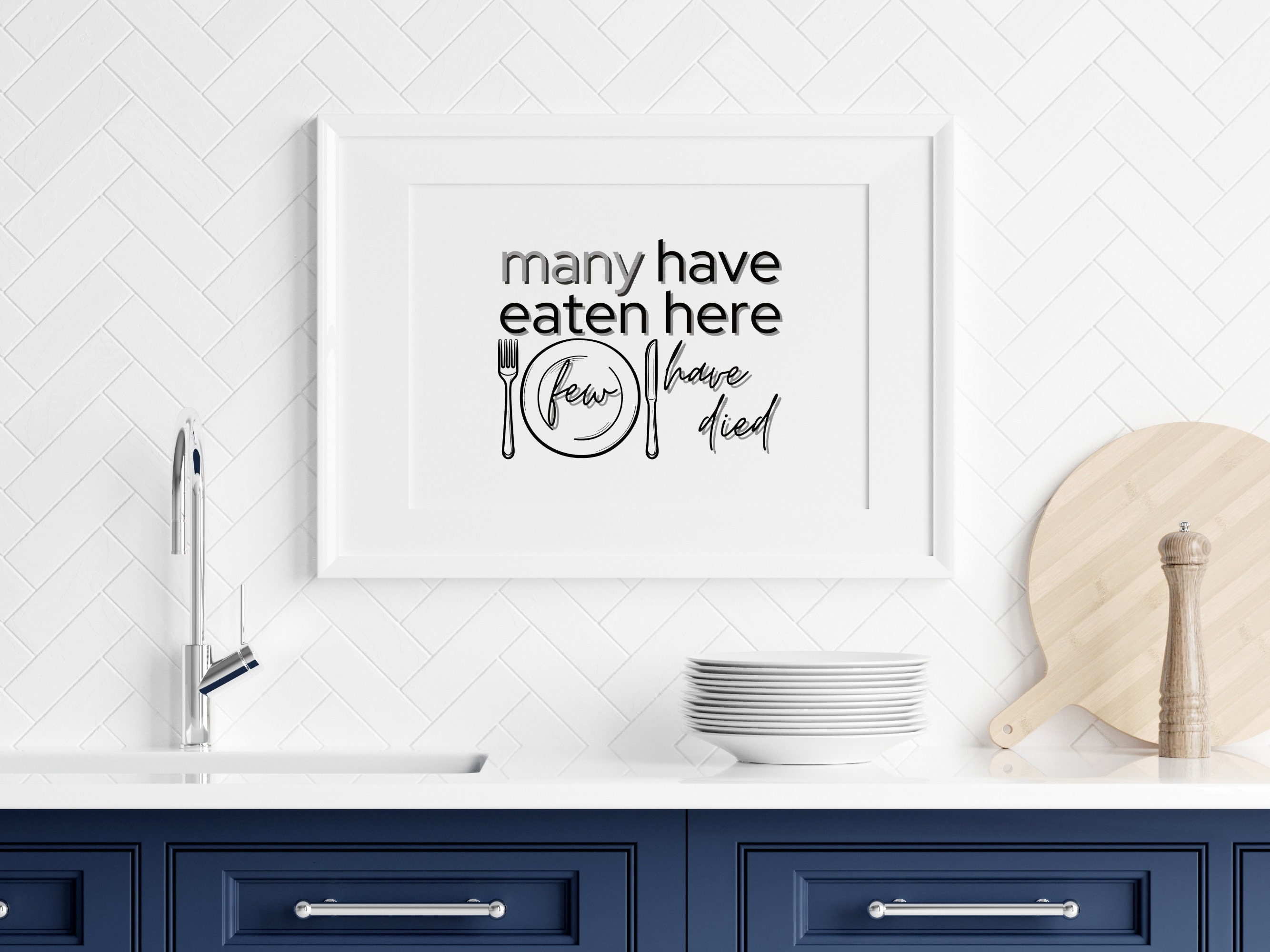 Modern Kitchen Décor, Printable Wall Art, Dining Room Wall Art, Kitchen ...