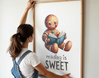 Reading is Sweet Book Corner Display - Etsy
