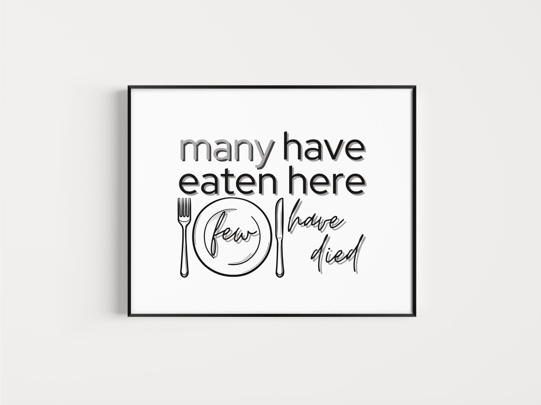 Modern Kitchen Décor, Printable Wall Art, Dining Room Wall Art, Kitchen ...