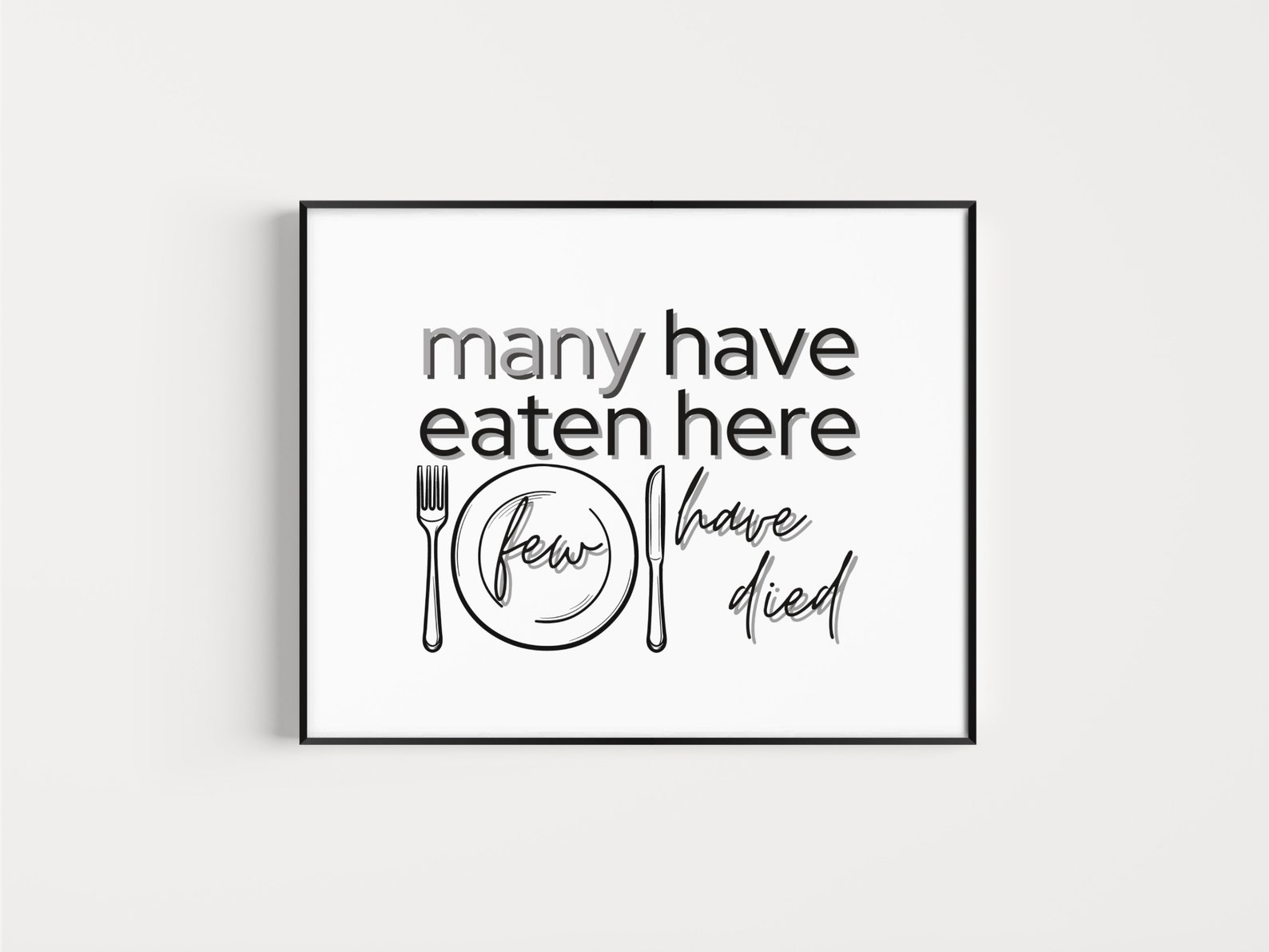 Modern Kitchen Décor, Printable Wall Art, Dining Room Wall Art, Kitchen ...