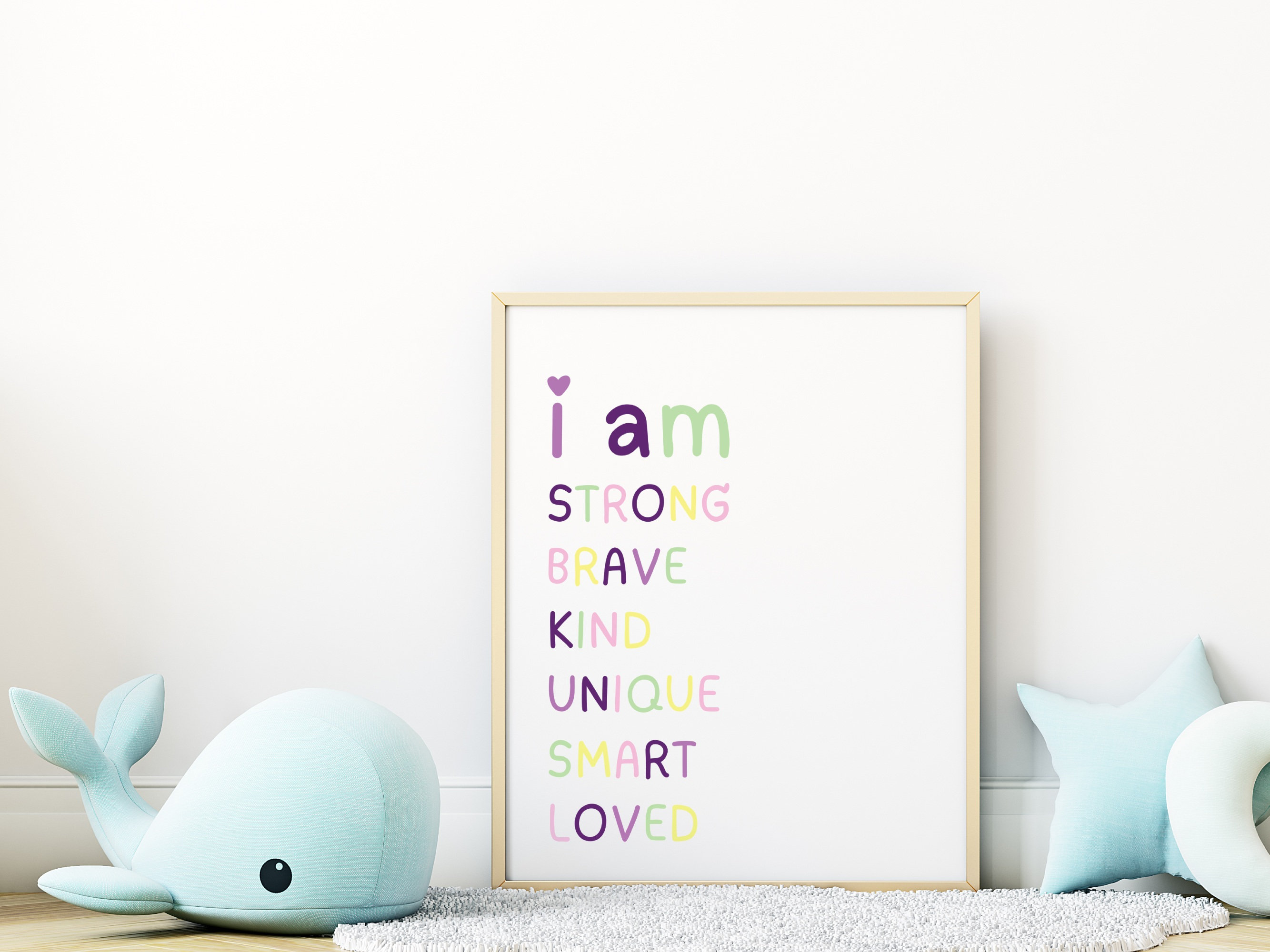 Kids Affirmations Poster, Playroom Wall Art (digital Download) - Etsy ...