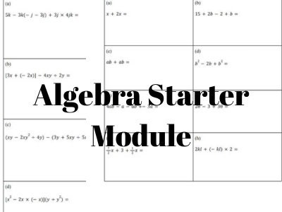 Basic Algebra 1 Mathematics How to Master Algebra in Instant - Etsy