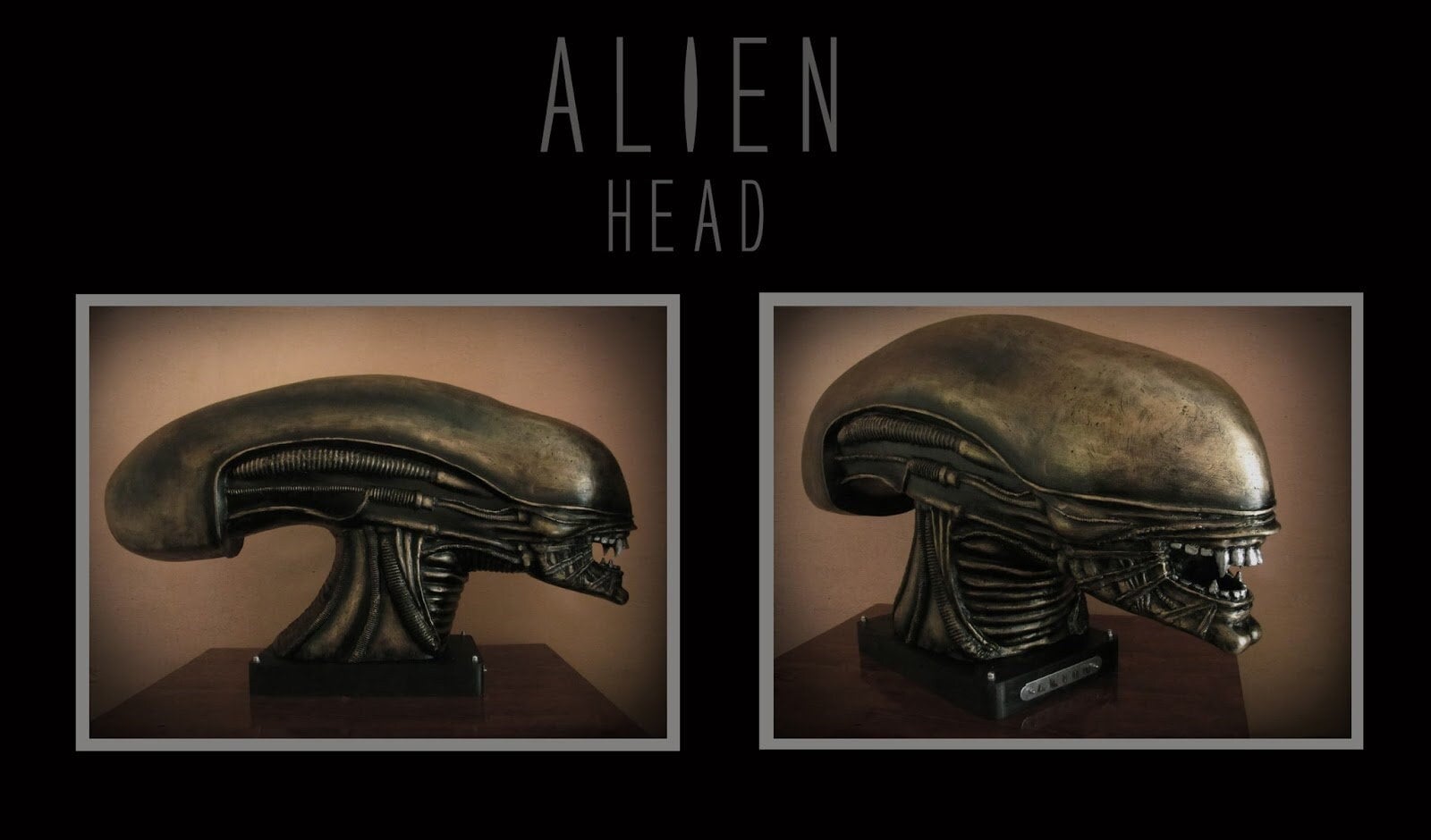 Alien Xenomorph Head Sculpture - Etsy