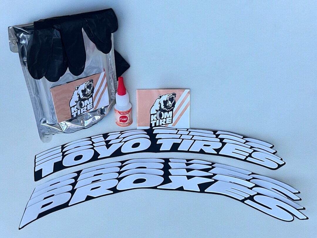 Toyo Tires Proxes Sticker Tire Lettering Raised Stickers Vinly ...