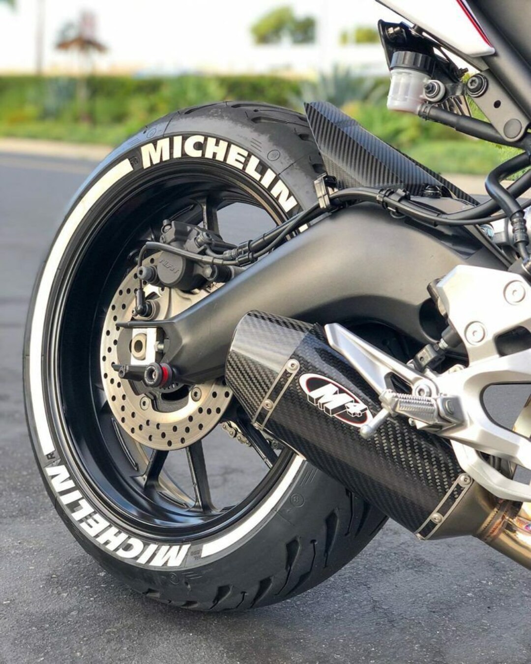 Tire Lettering Michelin Motorcycle Permanent Tire Stickers 1'' 8 Pcs - Etsy