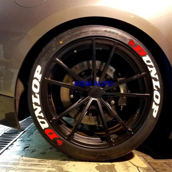 Dunlop Tire Stickers - Etsy