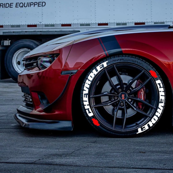 Chevrolet Tire Stickers - Etsy