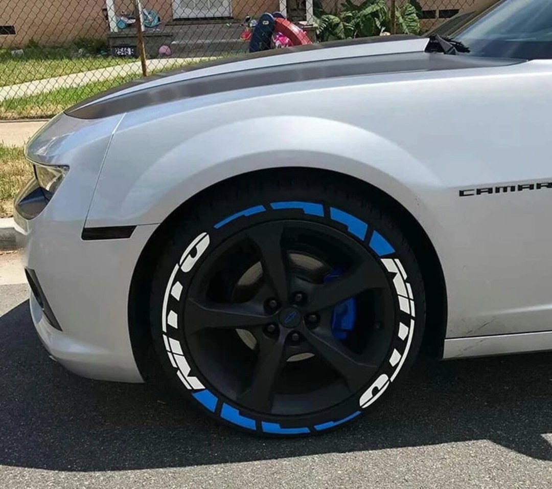 Tire Lettering Nitto New Model Permanent Tire Stickers 1'' 8 Pcs - Etsy