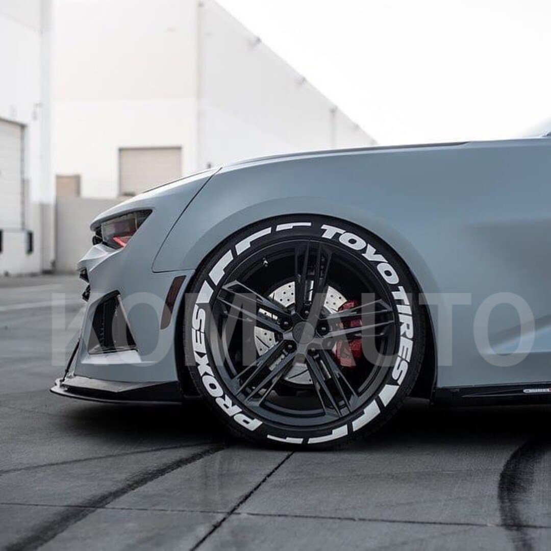 Tire Lettering Pieces Strip Toyo Tires Proxes Permanent Tire Stickers 1 ...