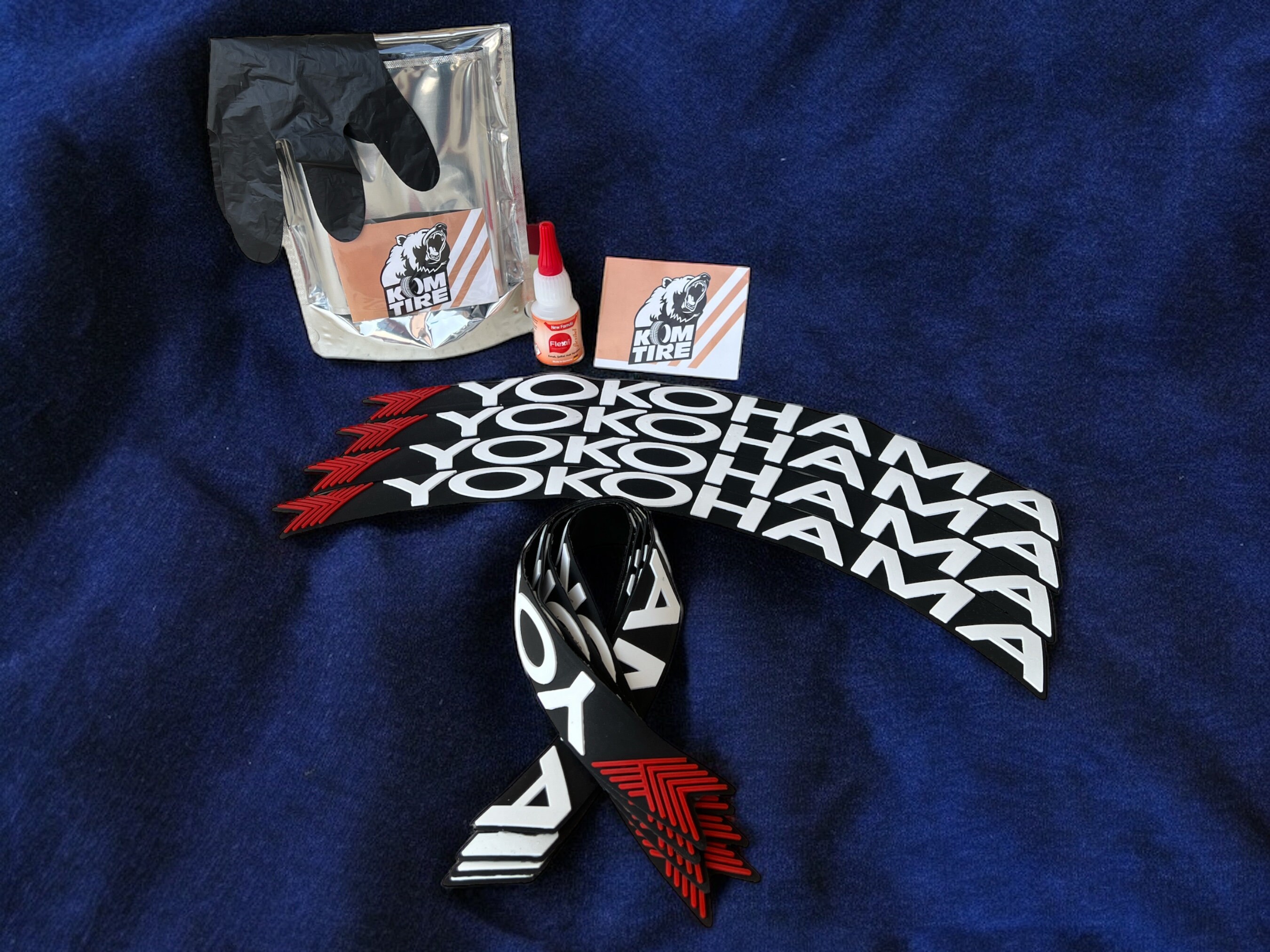 Yokohama Sticker Tire Lettering Raised Stickers Vinly Permanent ...