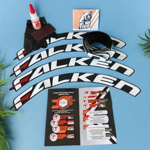 Falken Sticker Tire Lettering Raised Stickers Vinly Permanent Stickers ...