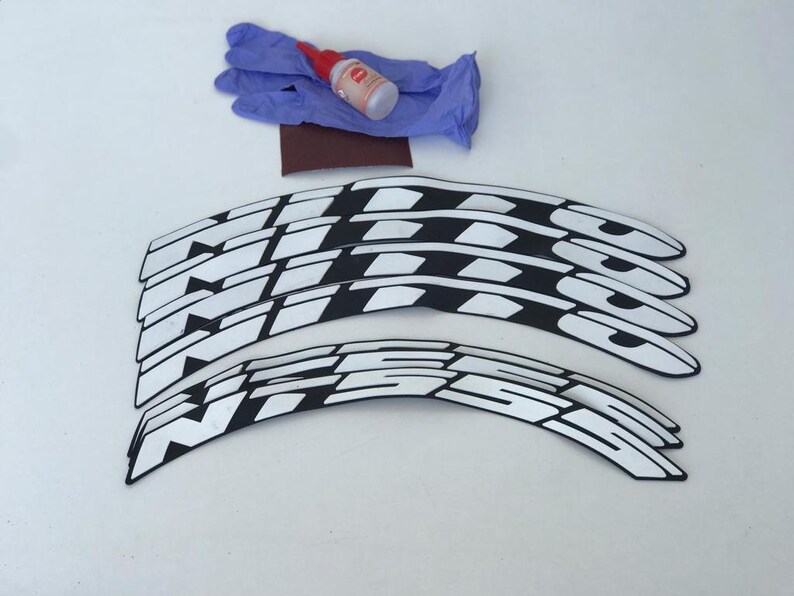 Tire Lettering Nitto NT555 Permanent Tire Stickers 1'' 8 Pcs - Etsy