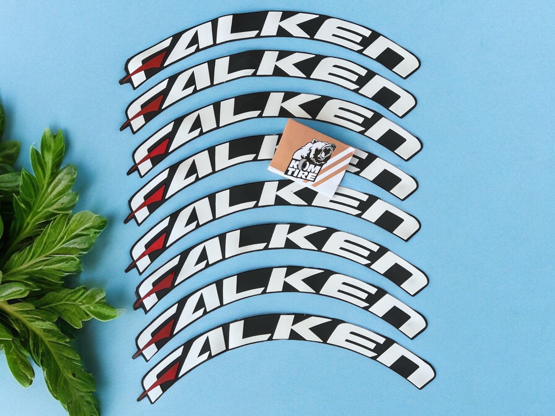 Falken Sticker Tire Lettering Raised Stickers Vinly Permanent Stickers ...
