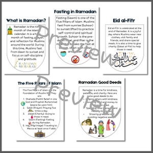Ramadan Eid Mubarak Decor Banners Bulletin Board | Ramadan Islamic ...