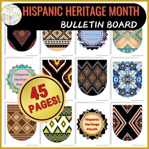 Spanish Speaking Countries Classroom Decor Hispanic Heritage Month ...