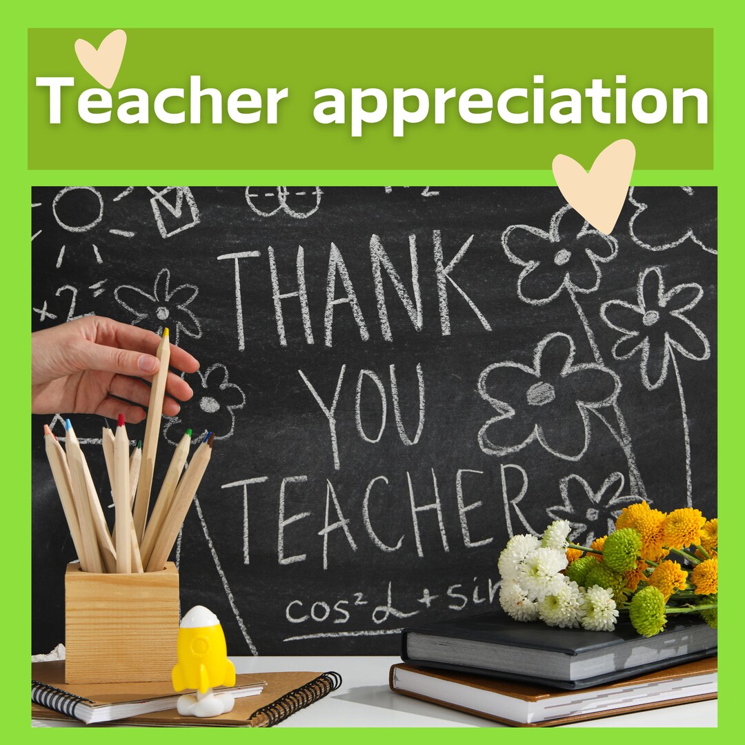 Teacher Appreciation Day Week Bulletin Board Thank You Teachers Banners ...