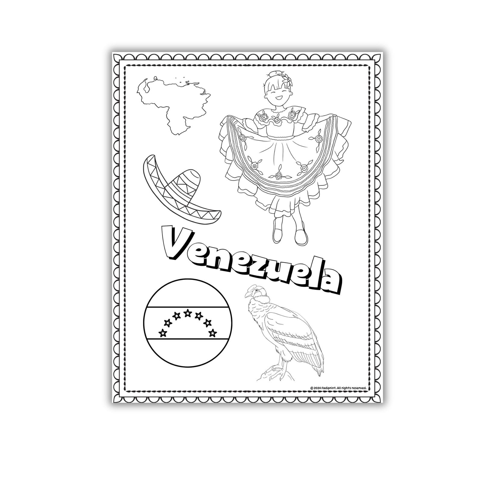 Hispanic Heritage Month Coloring Pages Book National Hispanic Heritage ...