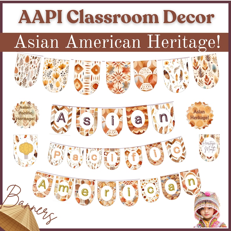 AAPI HERITAGE Bulletin Board Asian American and Pacific Islander ...