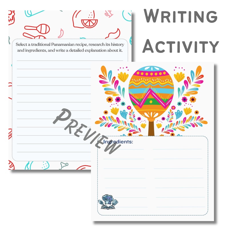 Panama Country Study Hispanic Heritage Month Activities Posters Panama ...