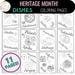 Hispanic Heritage Month Coloring Pages Book National Hispanic Heritage ...